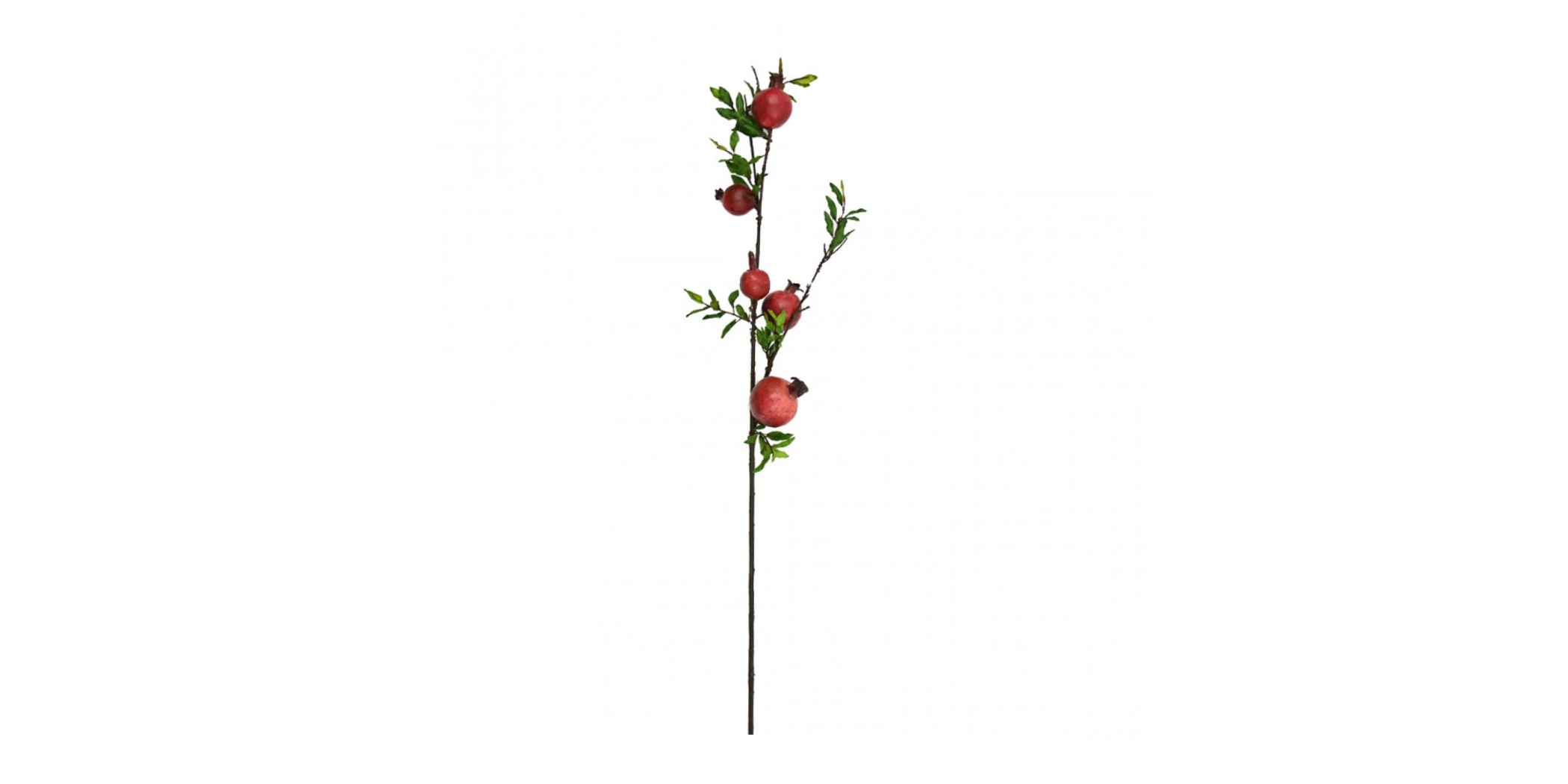 Flower 84 cm Red