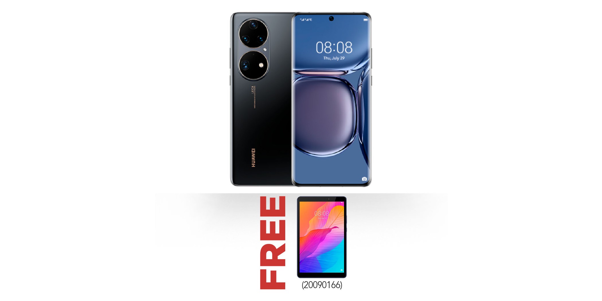 Huawei P50 Pro Black & Free Huawei Matepad T8 Deepsea Blue 3+32GB