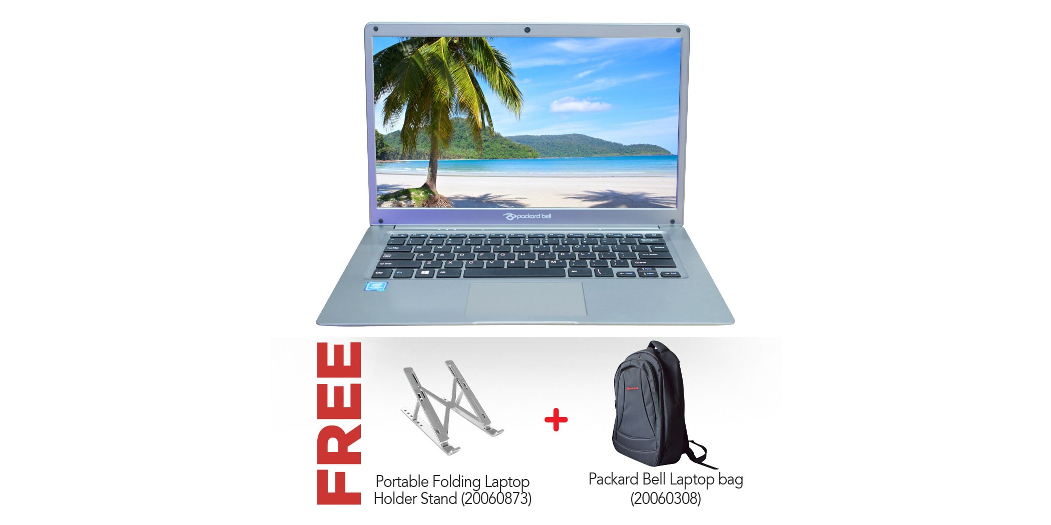 Packard Bell 14.1 Montenero-C NoteBook PC & Free Packard Bell Laptop ...