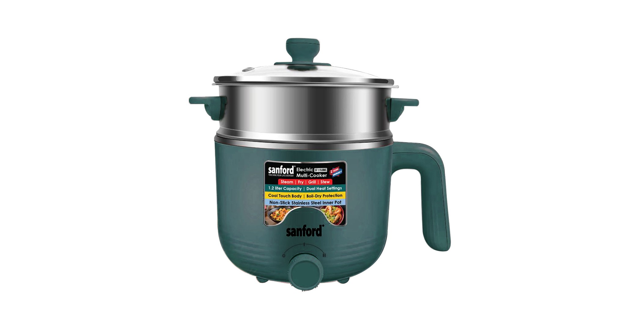 Sanford SAN681 SF1158MC-Green Mutli Cooker "O"