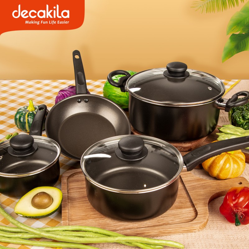 Decakila KMEP004B 7pcs Cookware Set "O"