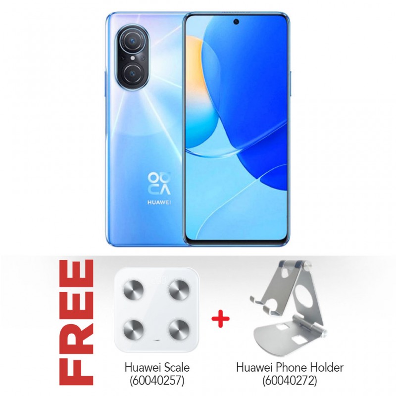 Huawei Nova 9SE Blue & Free HUAWEI Health Scale + Huawei Phone Holder