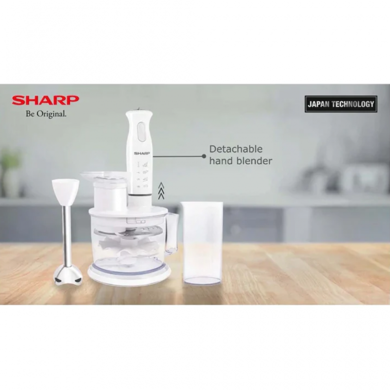 Sharp EM-FP41-W3 5-in-1 2YW Food Processor "O"
