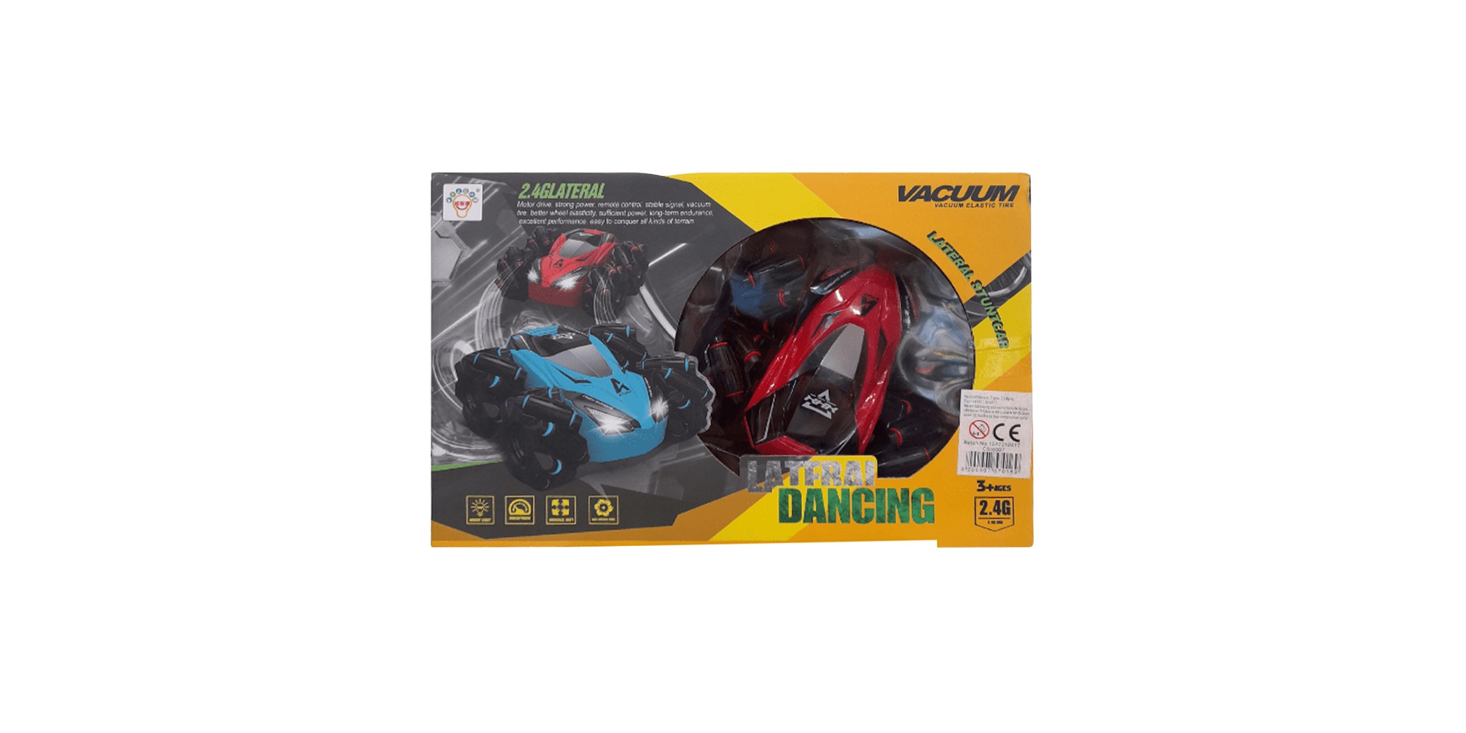 Masen R/C 8 Channel 2.4G Lateral Stunt Car - 1354-1A
