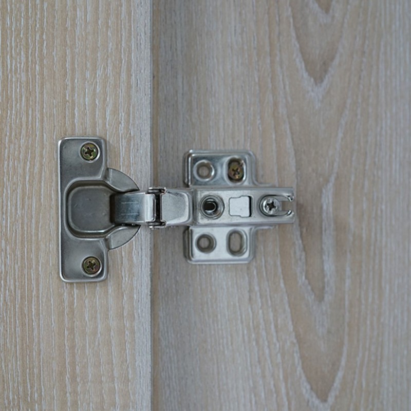 Elsa Wardrobe 2 Doors With Hanger MDF Red Oak