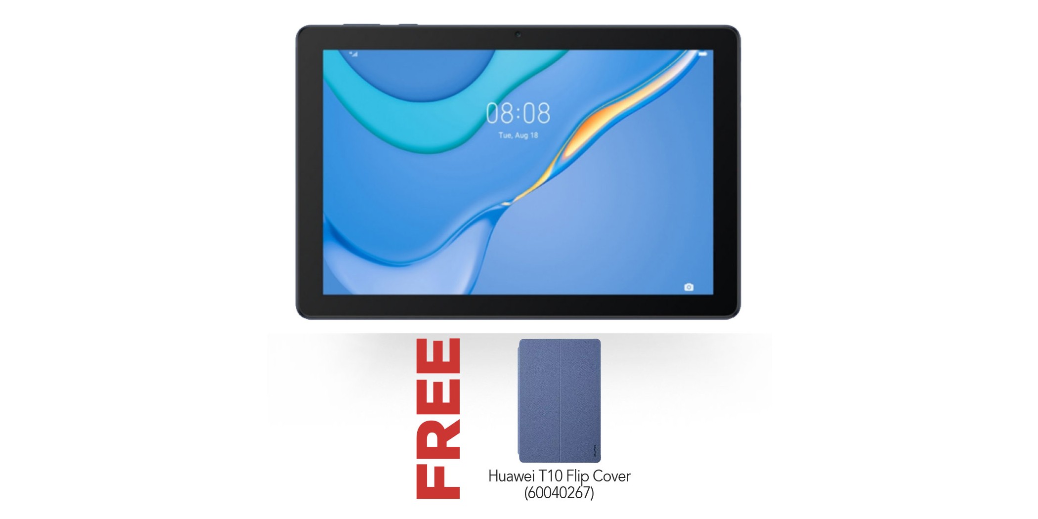 Huawei MatePad T10 (2+32GB WiFi) & Free Huawei T10 Flip Cover