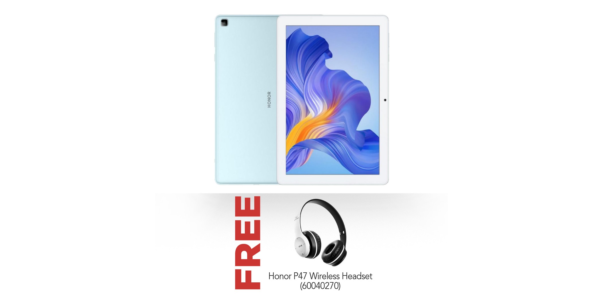 Honor Pad X8 Lite Neo Mint & Free Honor P47 Wireless Headset
