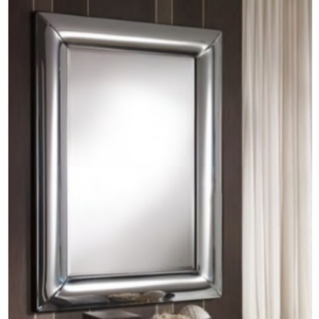 Wall Mirror In MDF+Silver L80xW120 cm