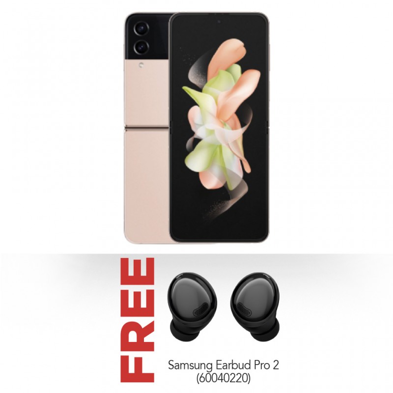Samsung Galaxy FLIP 4 Gold & Free Samsung Earbud Pro 2