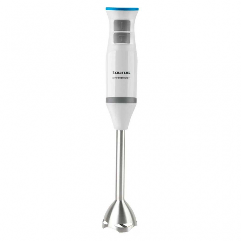 Taurus Bapi 1000 Rocket Plus WH 1000W Hand Blender With Chopper jar, Whisk & Measuring Cup ...