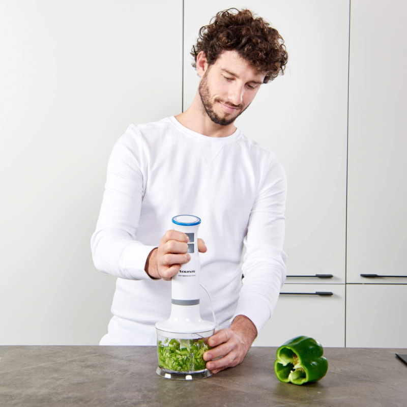 Taurus Bapi 1000 Rocket Plus WH 1000W Hand Blender With Chopper jar ...