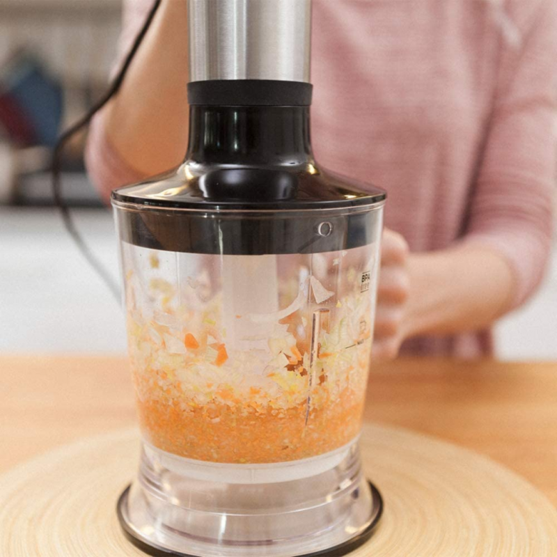 Taurus Bapi 1200 Plus Inox 1200W Hand Blender With 1L Chopper Jar ...