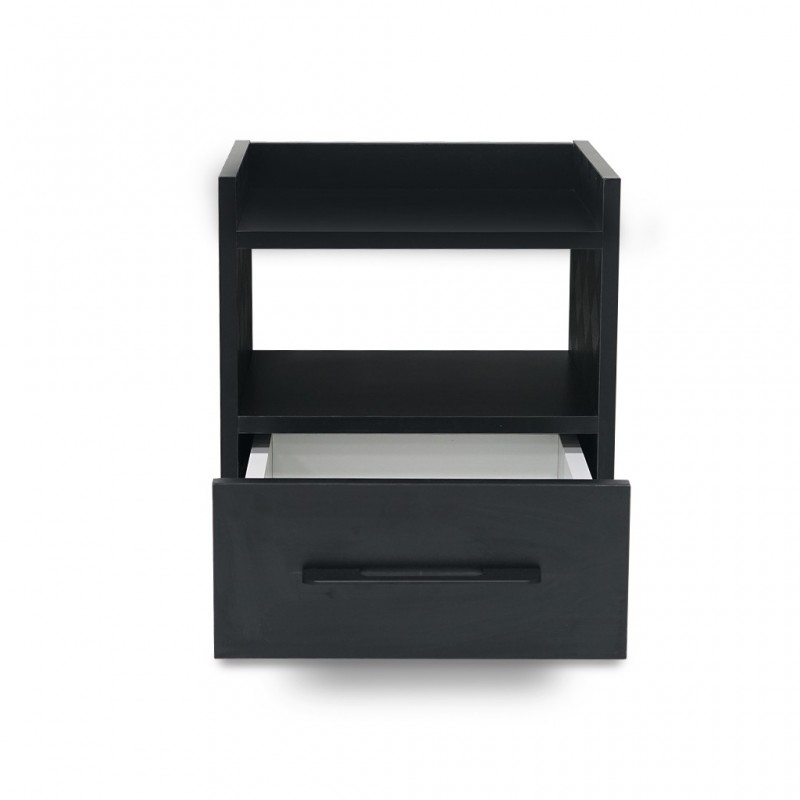 Travis Night Table MDF Black Matt