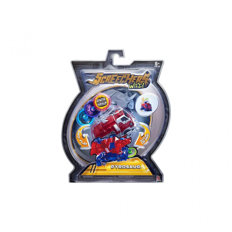 Auldey Screechers Wild-Level 2 Vehicle Pyrosaur - EU683127