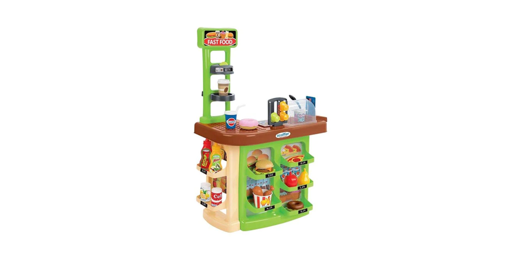 Simba Ecoiffier - 100% Chef Fast Food Center 23 Accessories - 1788