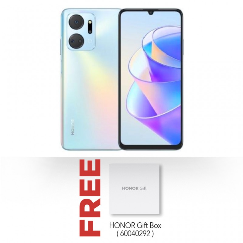 HONOR X7a Titanium Silver & Free Honor Gift Box