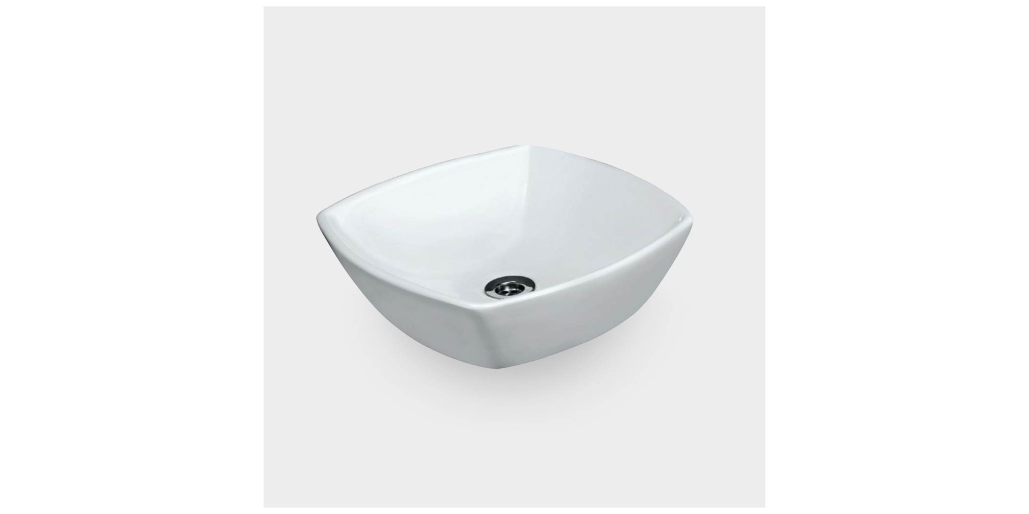 Jaquar Aria Table Top Basin White ARS-WHT-39901
