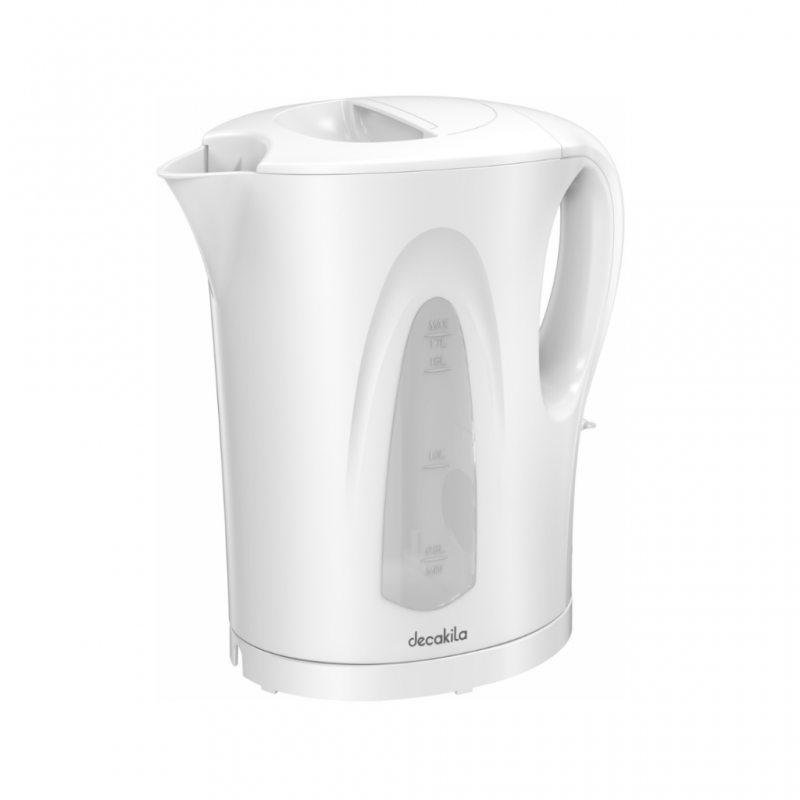Decakila KEKT001W 1.7L Plastic Kettle "O"