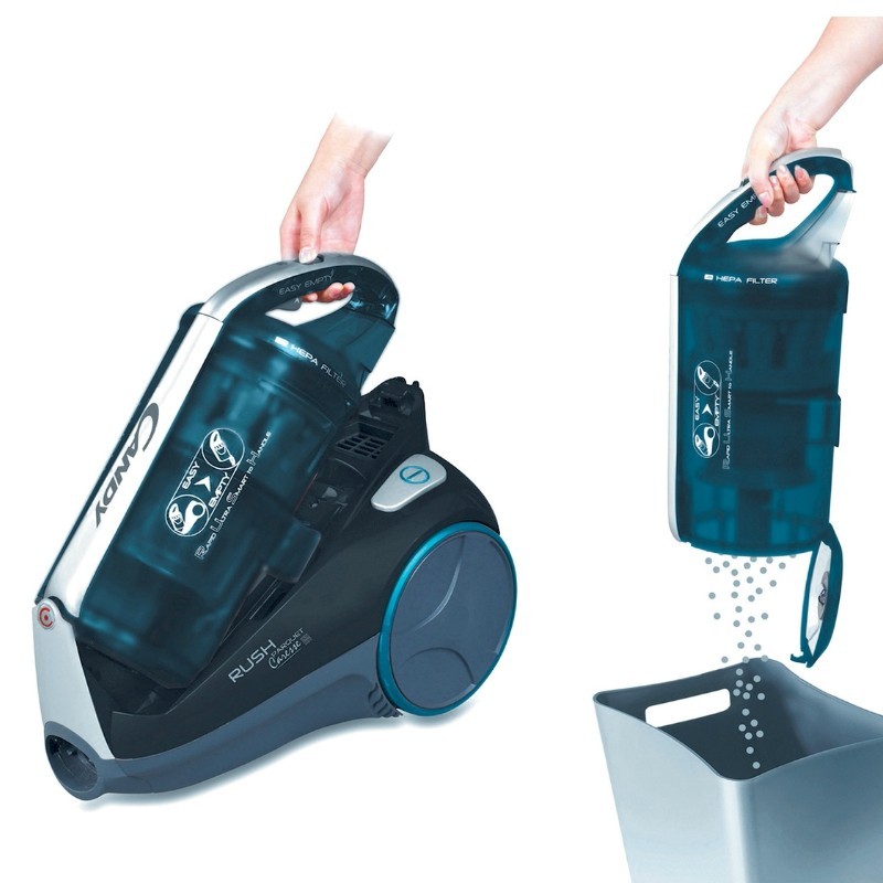 Candy CCR4202\1 003 2L Rush Black/Green Bagless Vacuum Cleaner
