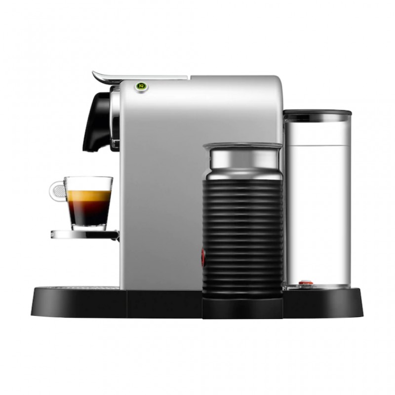 Nespresso Citiz & Milk C123 Silver Coffee Machine 2YW - 10003987 "O"