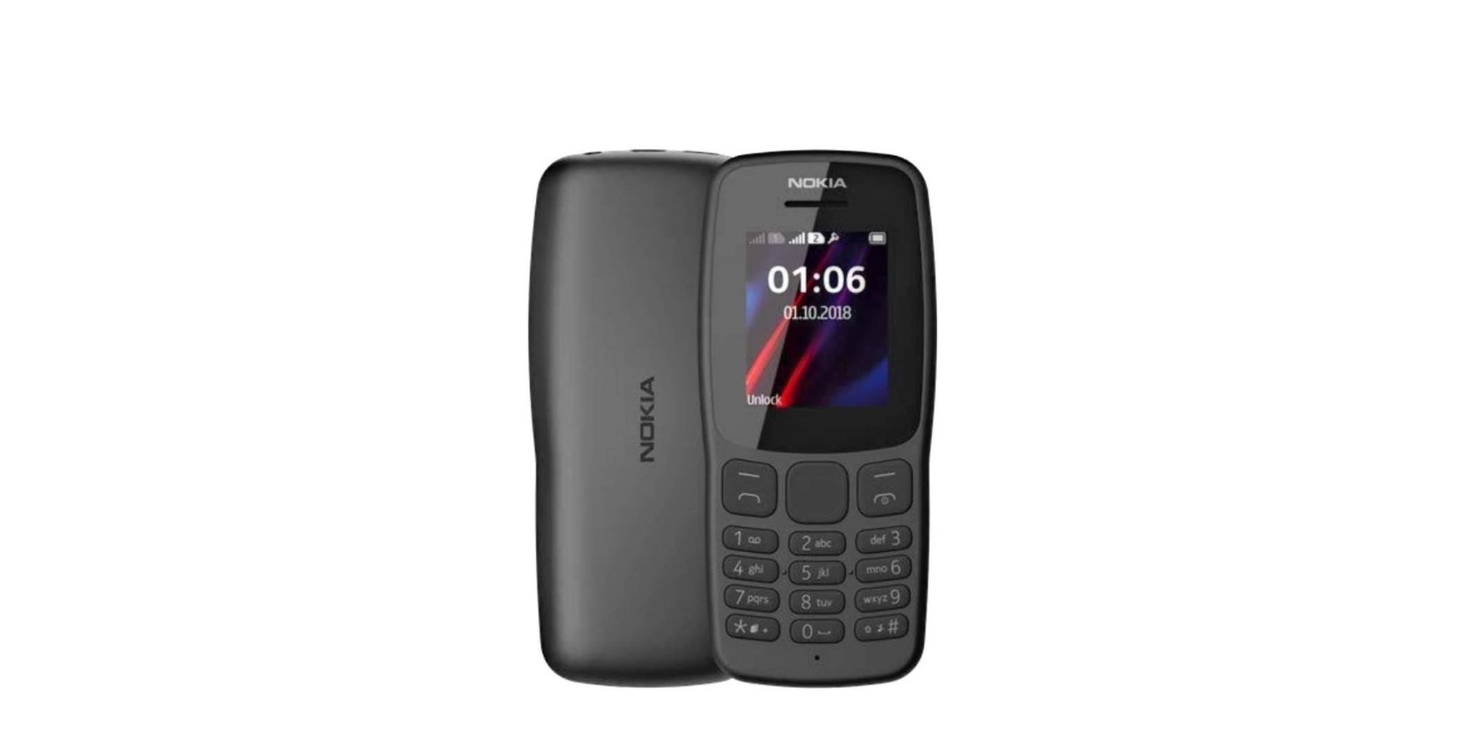 Nokia 106 TA-1114 DS AFR1 Grey