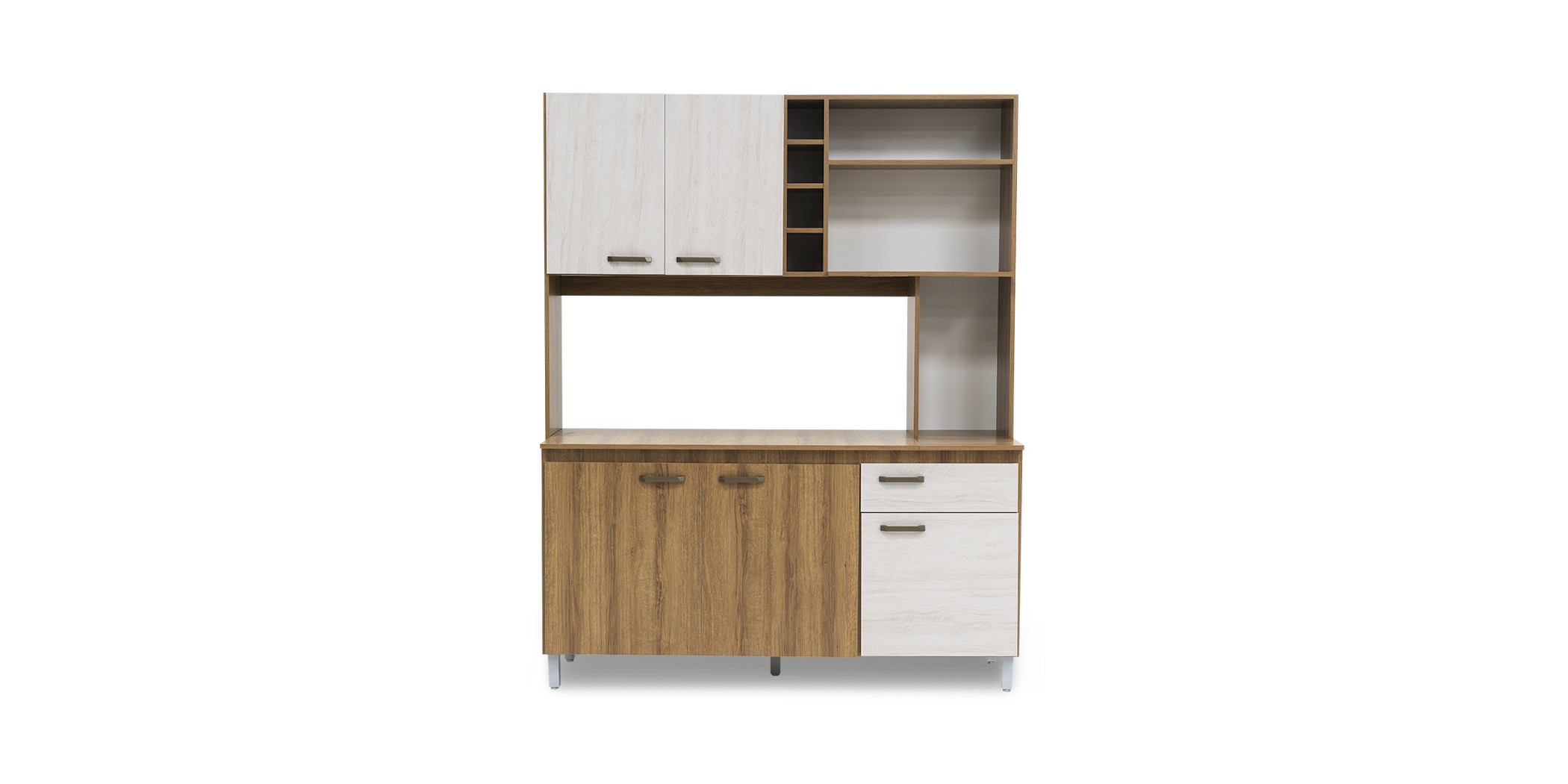 Star Kitchen Cabinet Amendao/Nature 5 Doors & 1 Drawer