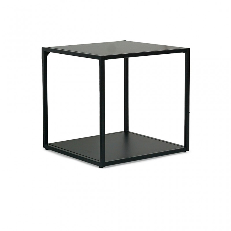 Blacky Coffee Table Metal & MDF Black