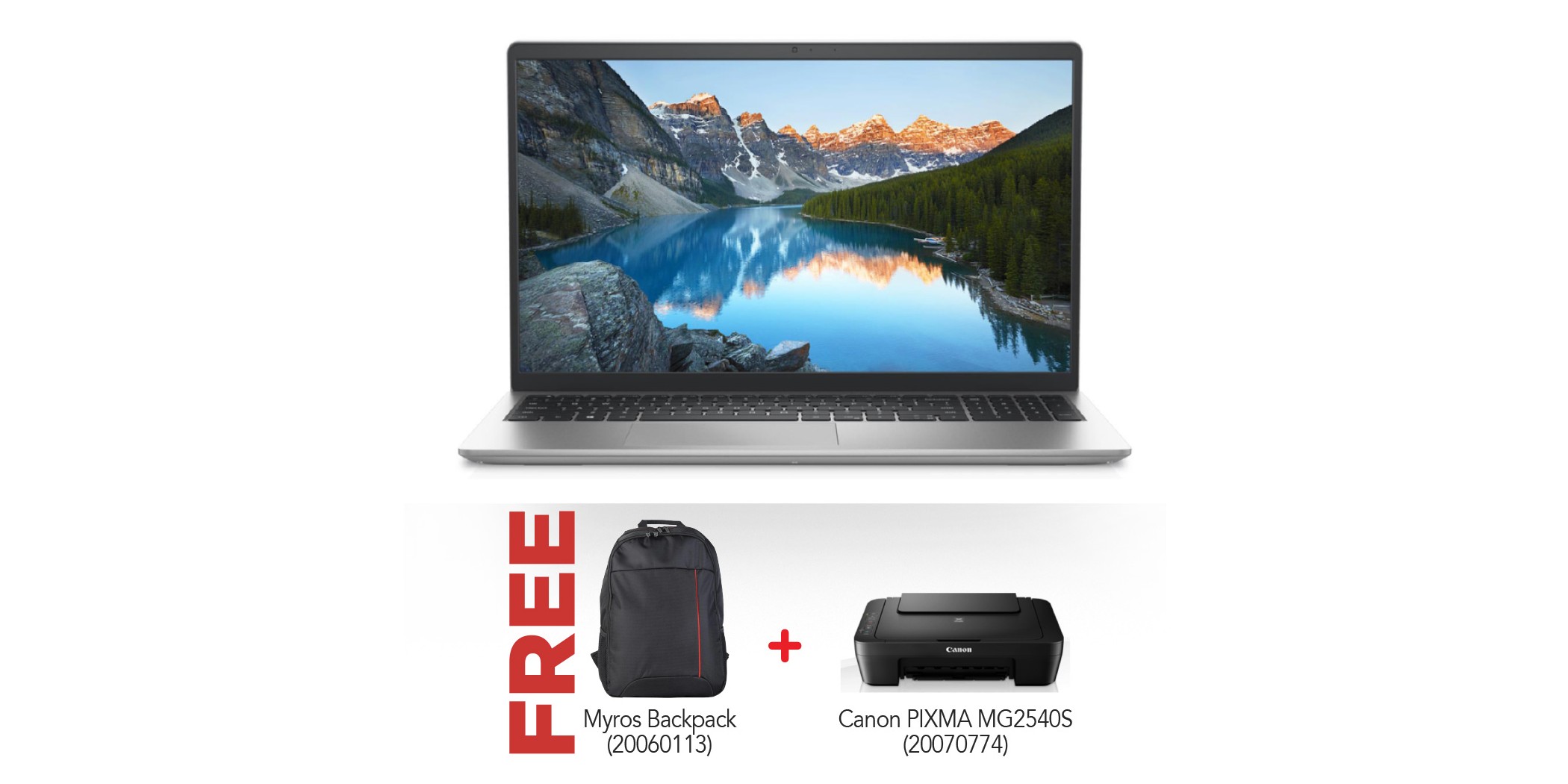 Dell 3511 Silver 11th Gen Intel core i5 & Free Myros Backpack / Carry ...