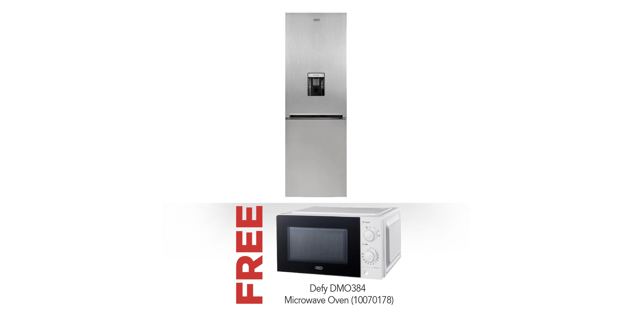 Defy C450 Refrigerator & Free Defy DMO384 Microwave Oven