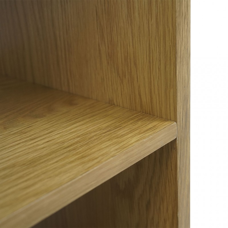 Kya Extending Shelves Oak and Grey