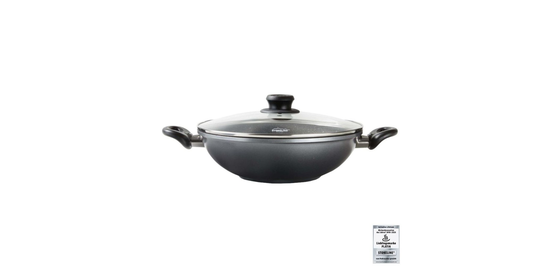 Stoneline WX 16604 L 28cm Long Handle Wok "O"