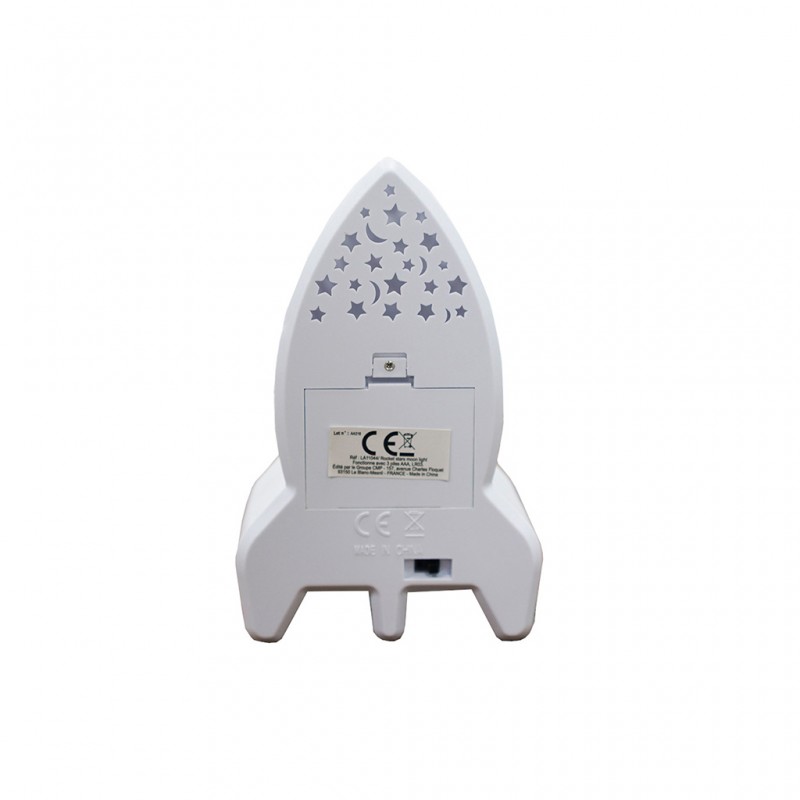 Rocket Night Light Wall Projection