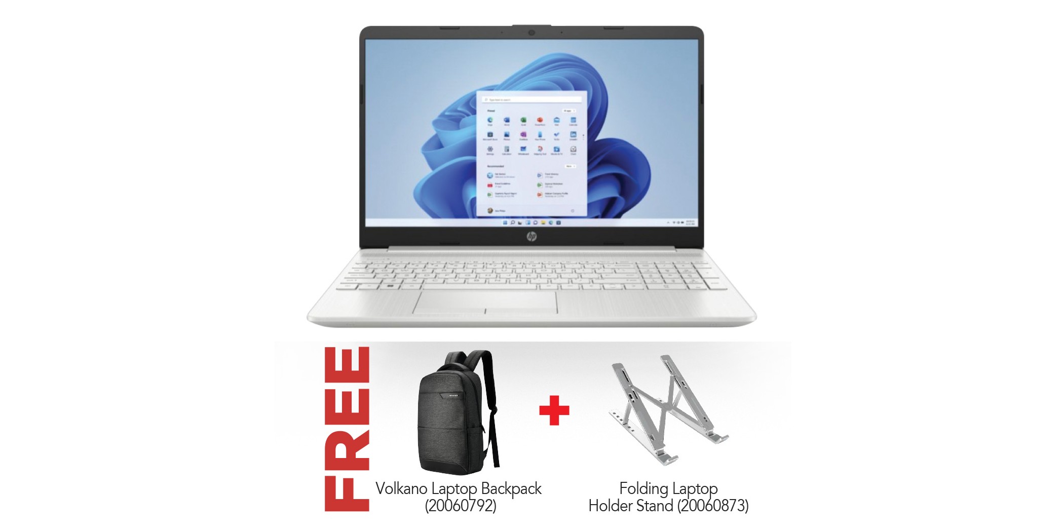 HP 15 nia Laptop Core™ i5 1235U 12th Generation & Free Volkano Laptop ...