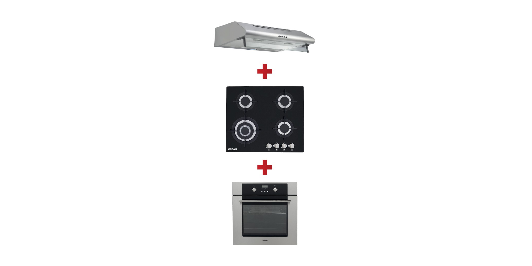 Ocean OC EO 69 I A Built-in Oven + Ocean OC GCH 6310 N PRO G Built-in ...