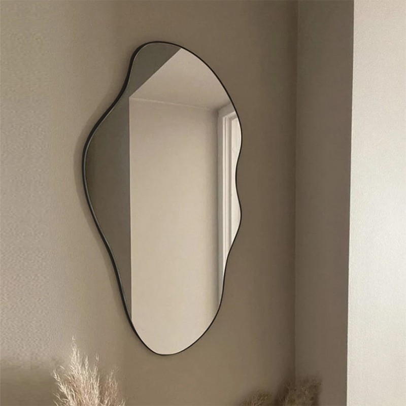 Irregular Frameless Makeup Wall Mirror 60x100 cm