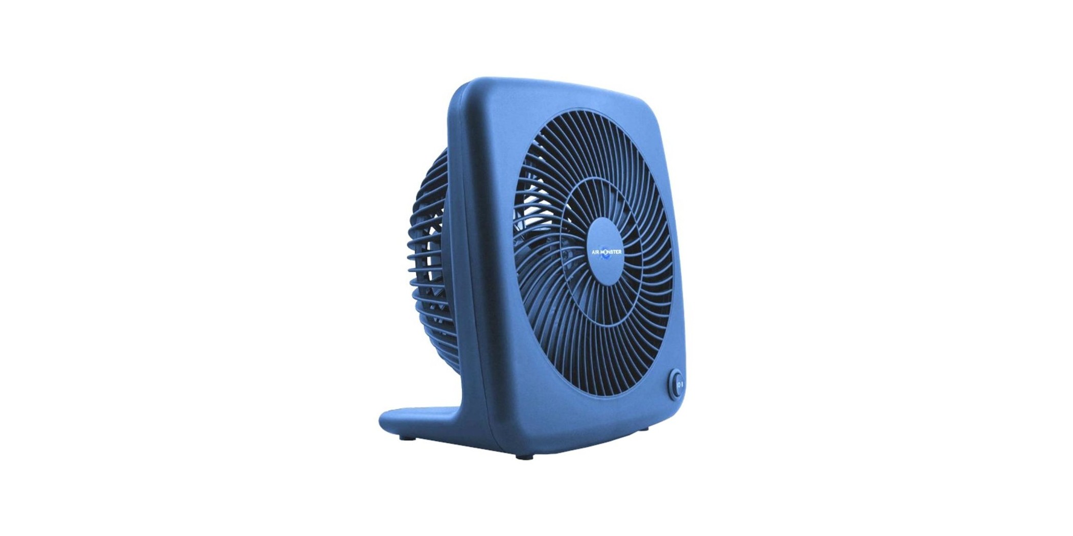 Air Monster 15827 7" Blue Personal Fan