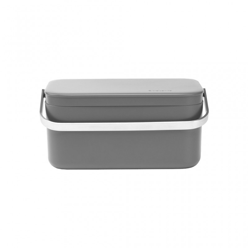 Brabantia 117541 1.8L Dark Grey Food Waste Caddy 5YW "O"