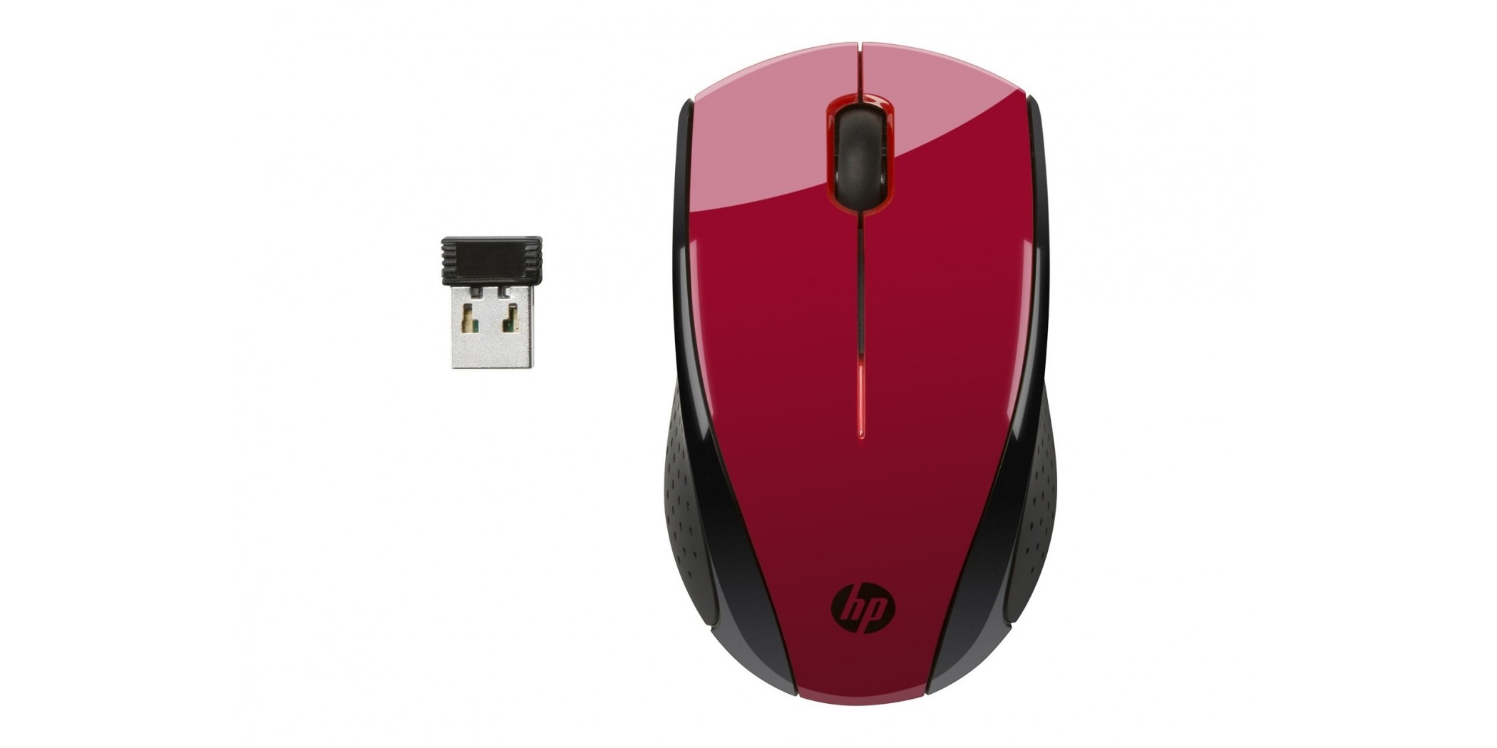 HP X3000 Wireless Mouse Sunset Red