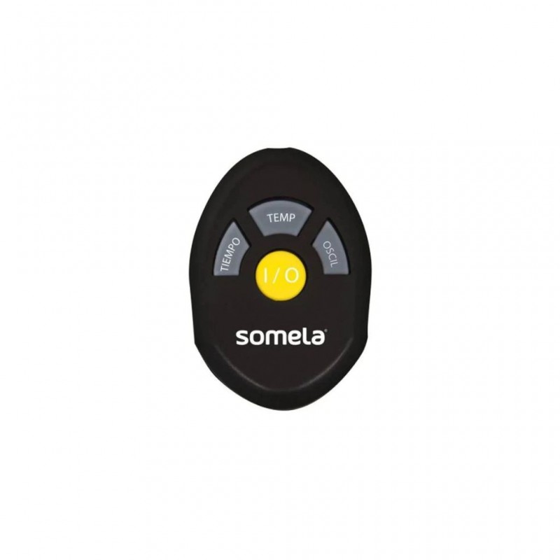 Somela Helsinki Black Tower Carbon Heater With Remote Control