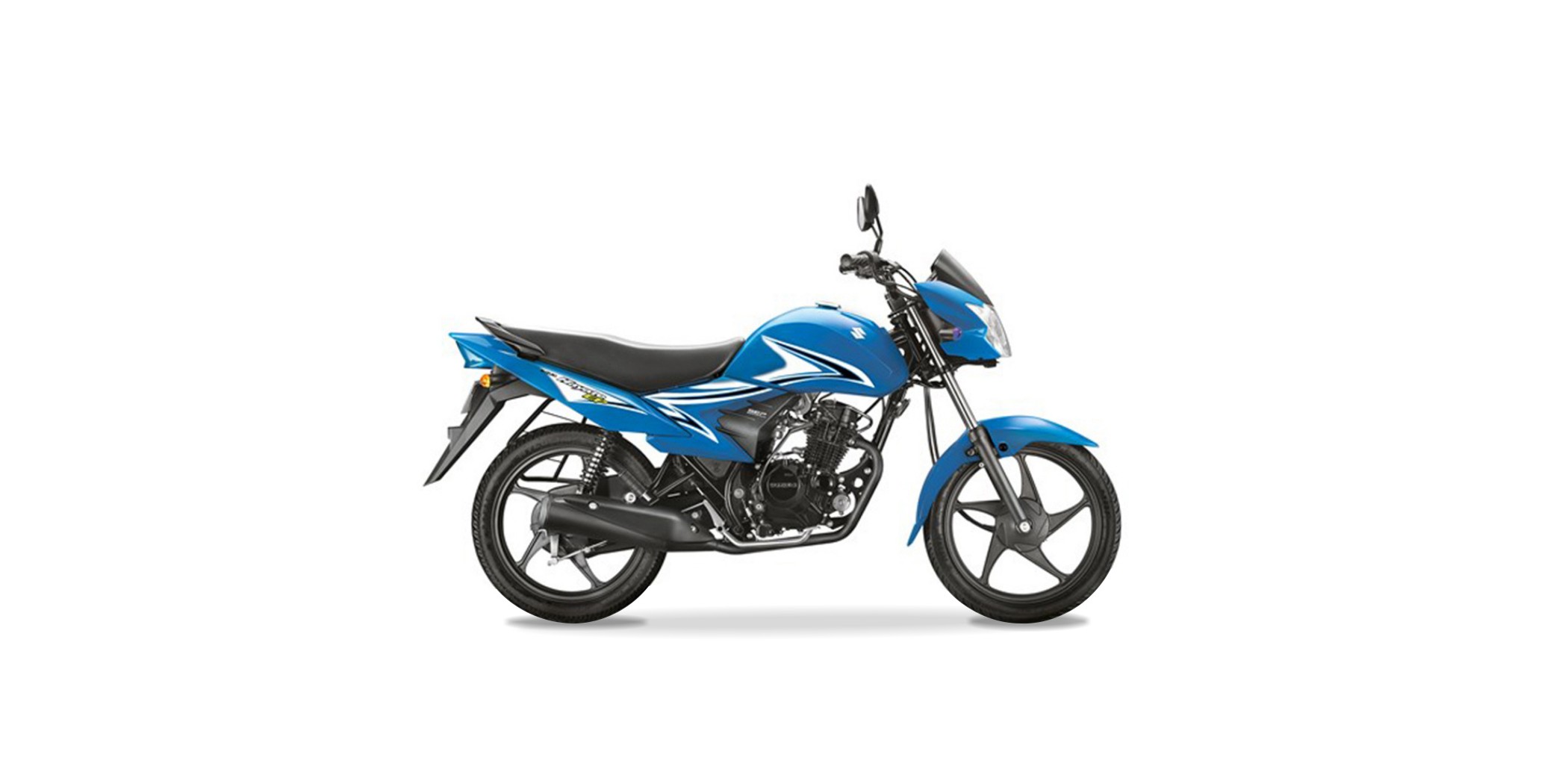 Suzuki GE110DDA Hayate EP Blue Motorbike