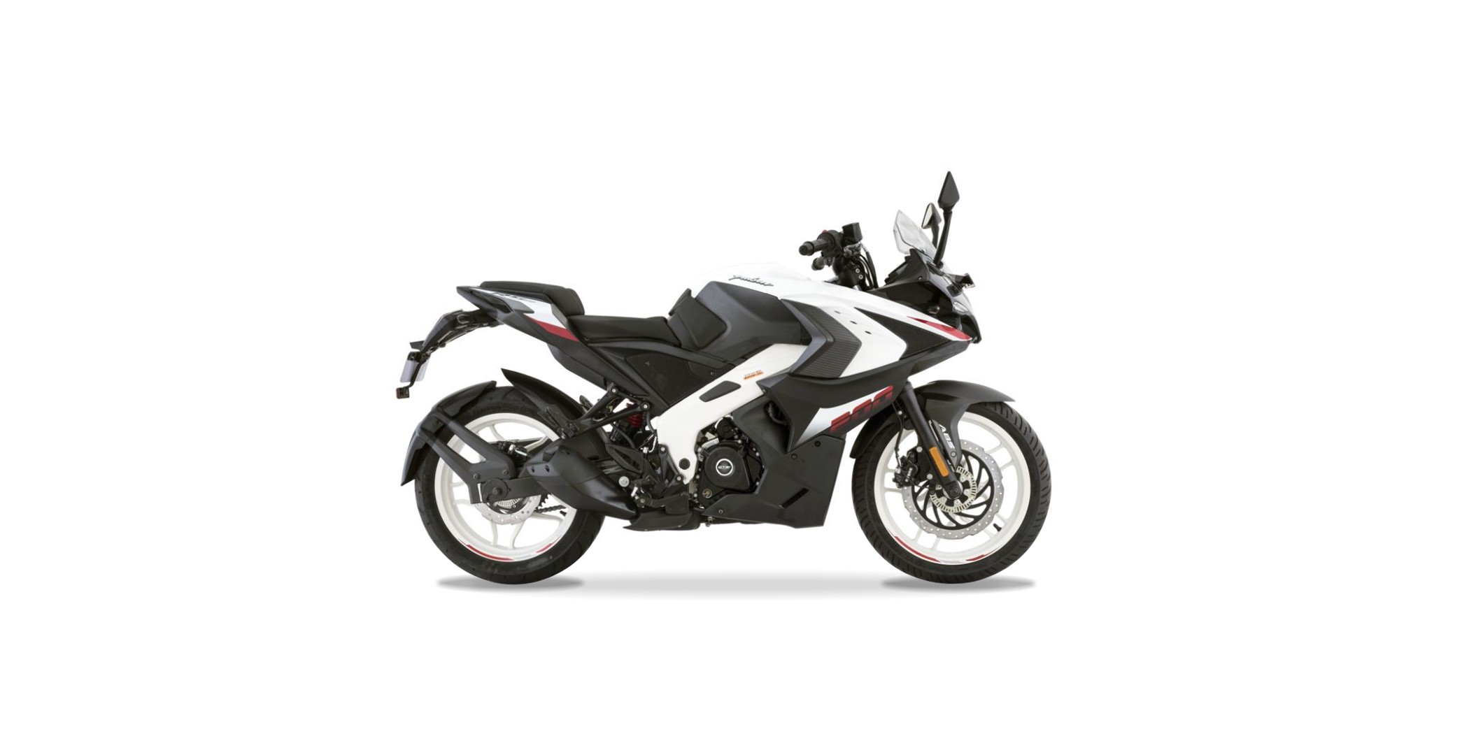 Bajaj RS 200 199.5cc White Motorcycle