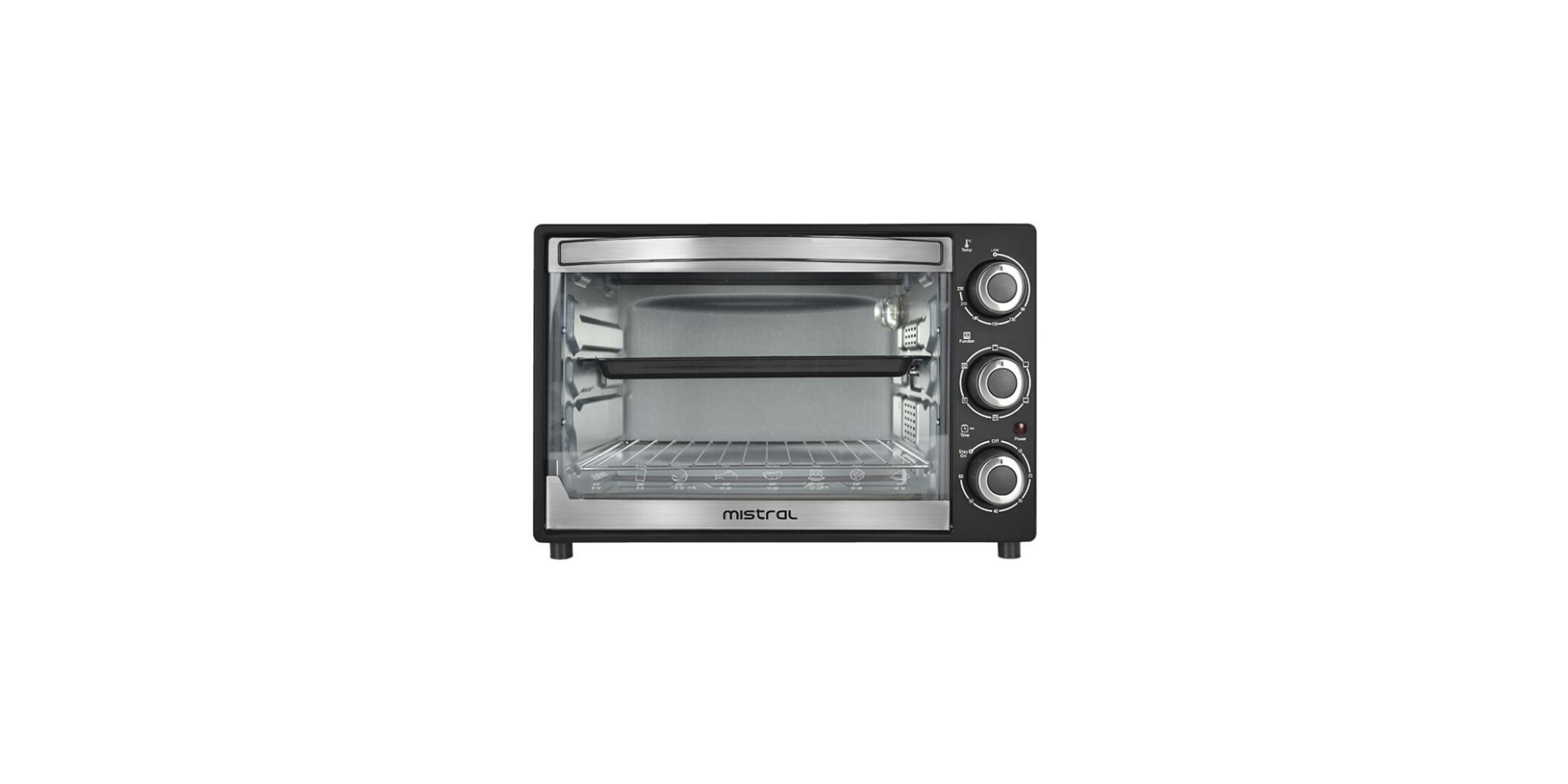 Mistral MO1530 Black 30L Electric Oven