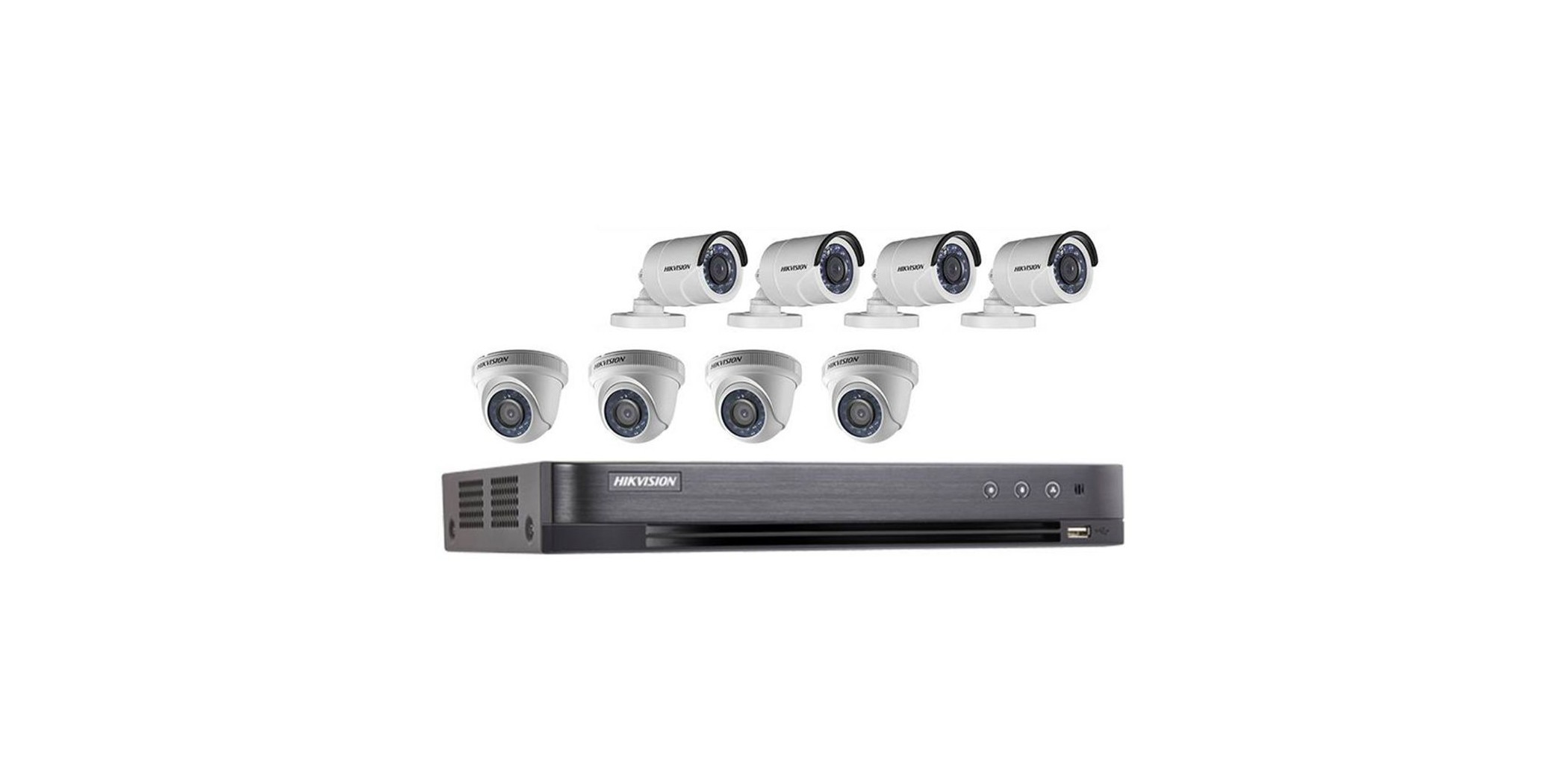 Hikvision Kit of 8 Cameras 1080p DS-QT1080-8I