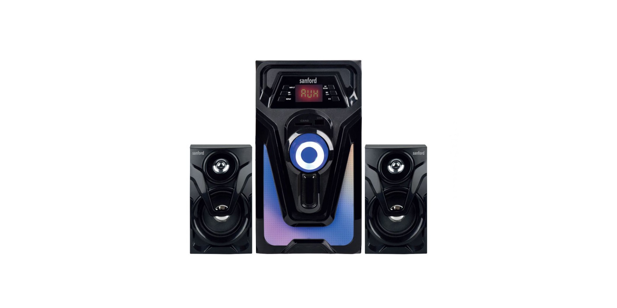 Sanford speaker SAN899-SF780SW-A 2.1 channel with subwoofer