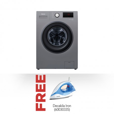 Hisense WFPV9012MT Washing Machine & Free Decakila KEEN018L Dry Iron