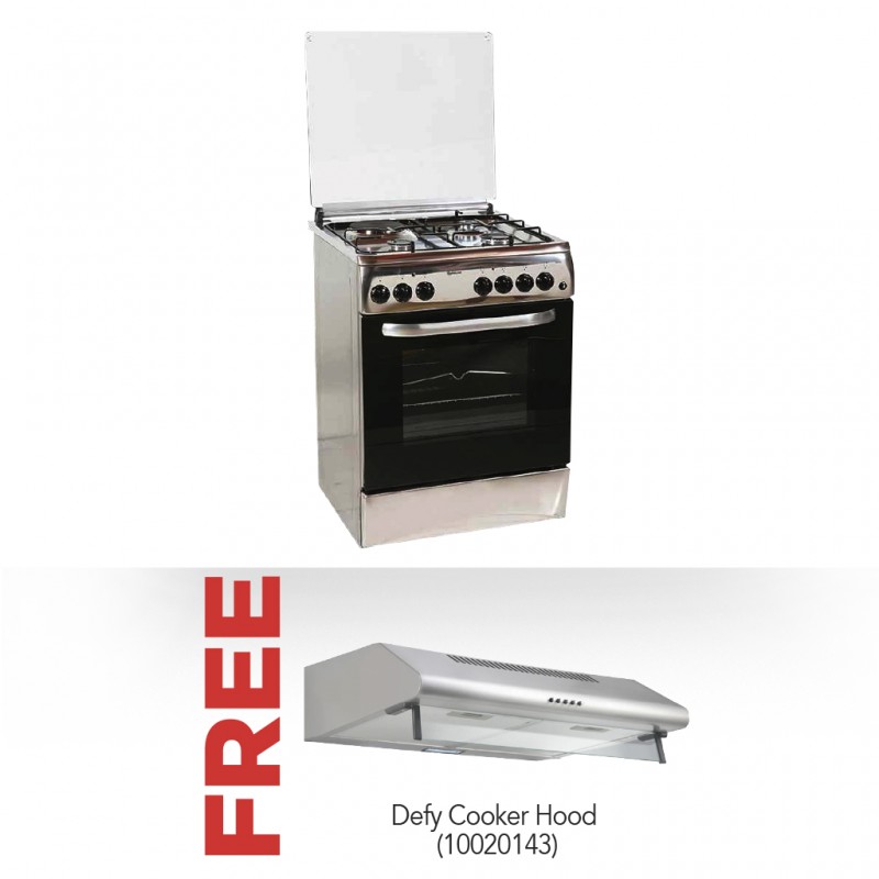 Euroline 6312NEI Cooker & Free Defy DCH291 Cooker Hood