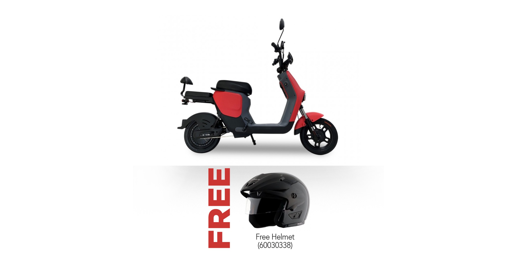 Speedway EBK-615 245 Watts (0.25Kw) Red Electric Bike