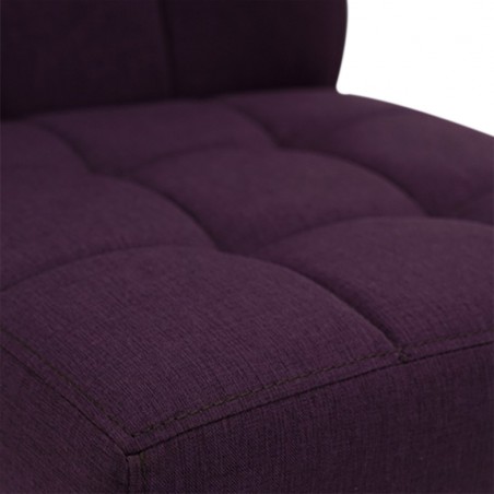 Davin Dining Chair Natural/Violet