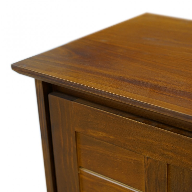 Samantha Night Table Pine Dark Oak