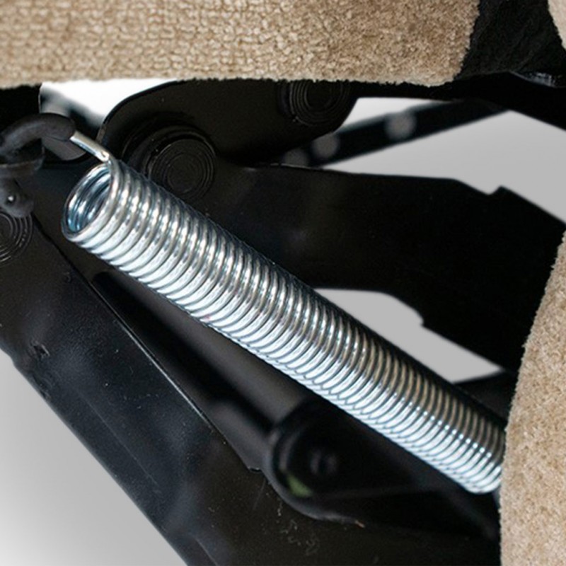 Sabella 3 Seater Reclining Sofa Camel Color Fabric